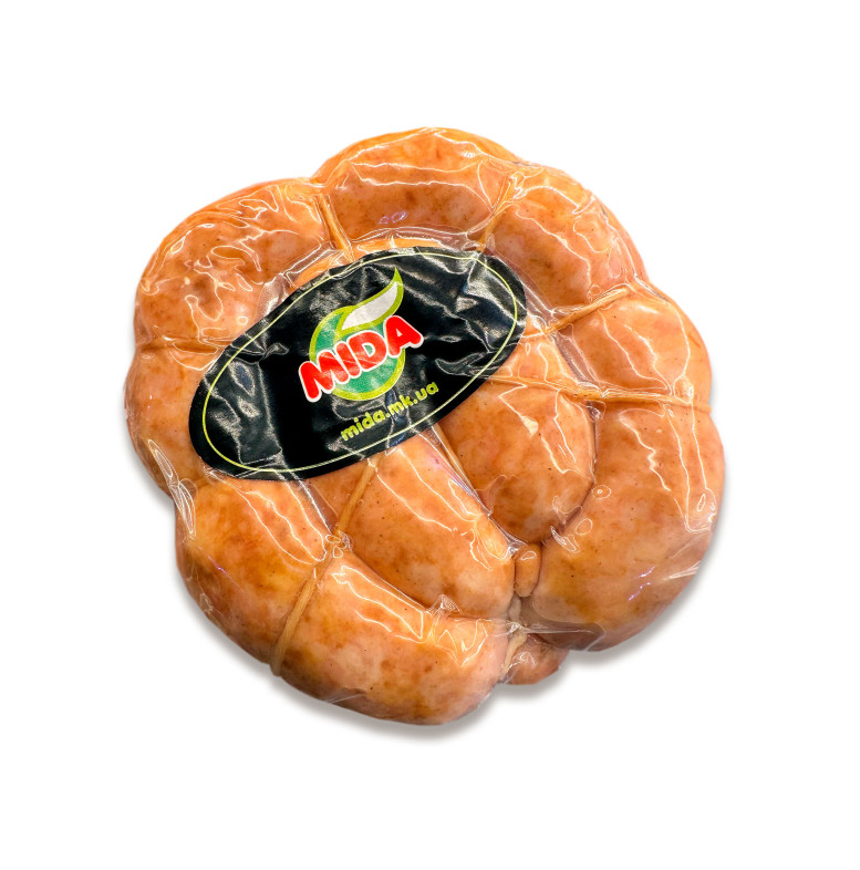 Ковбаса куряча домашня н/к в/с ваг в/у /МІДА/